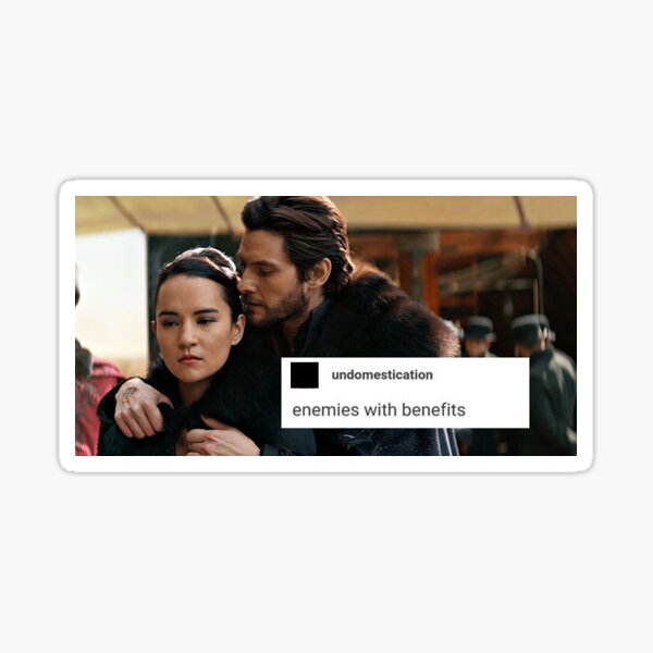 "Alina and the darkling" Sticker for Sale by simpli-perfect | Redbubble