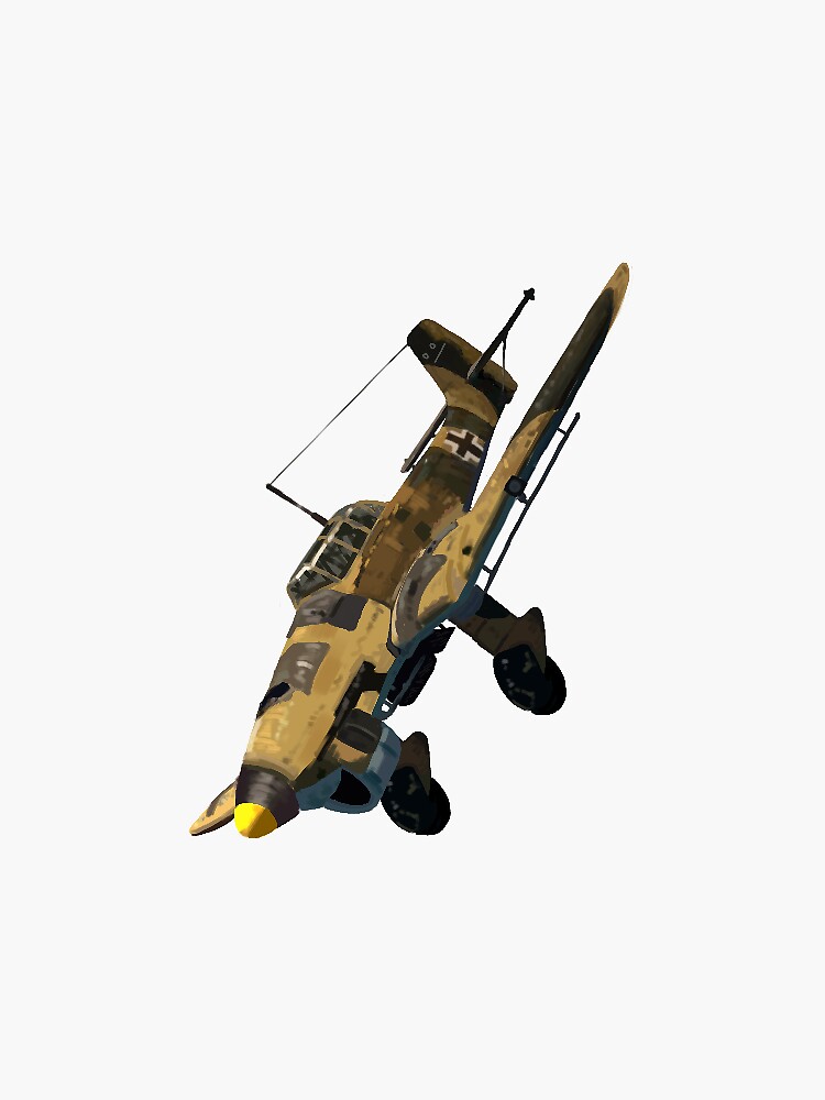 "stuka" Sticker for Sale by Wavelyte | Redbubble