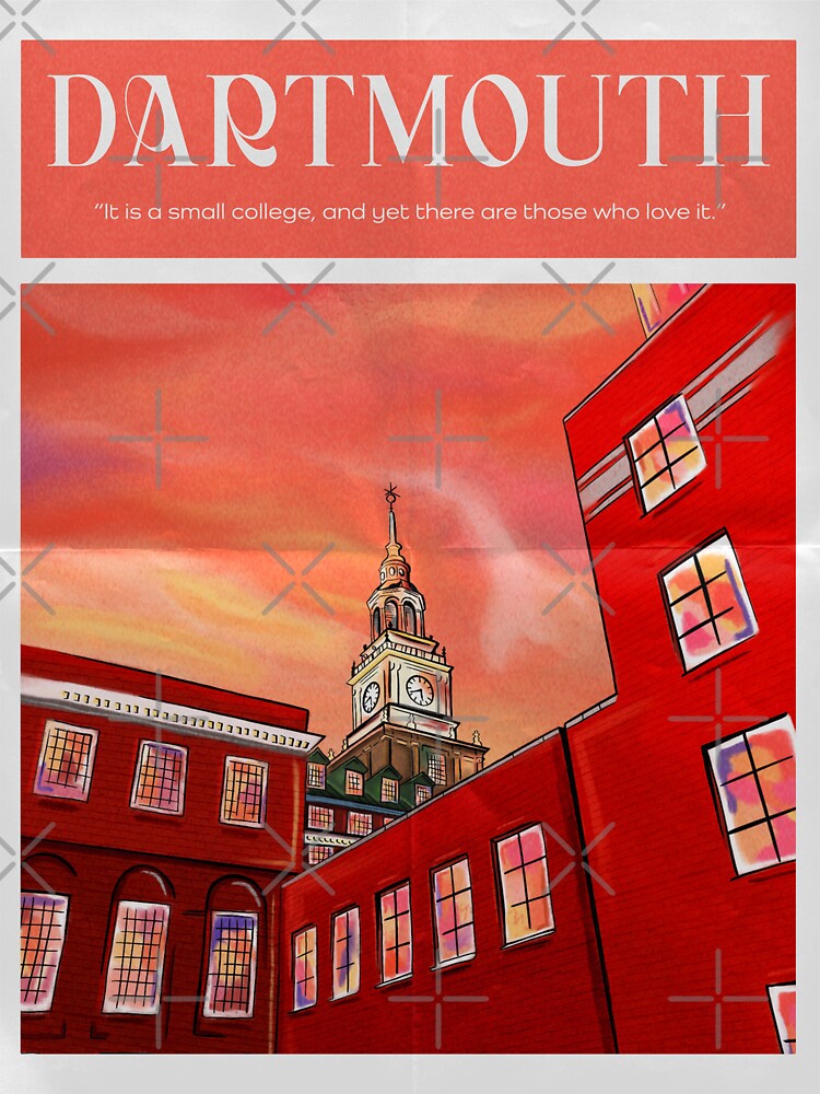 "Baker-Berry Library Vintage Poster" Sticker for Sale by peyspage ...