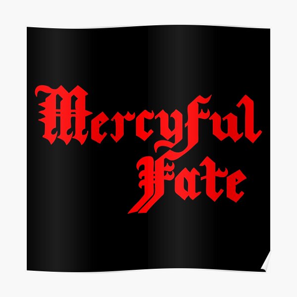 "BEST SELLING - Mercyful Fate Logo" Poster for Sale by HowlandBest ...