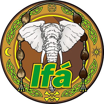 "Ifa" Sticker by Korvus78 | Redbubble