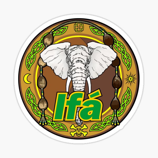"Ifa" Sticker for Sale by Korvus78 | Redbubble