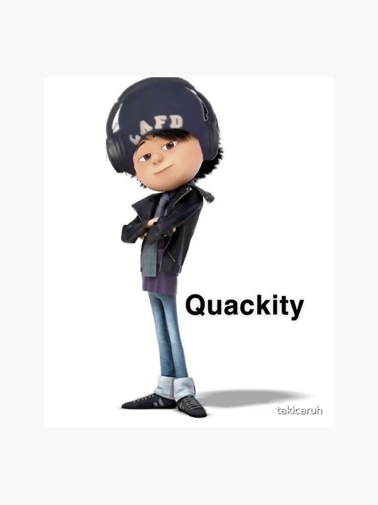 "quackity" Sticker for Sale by takicaruh | Redbubble