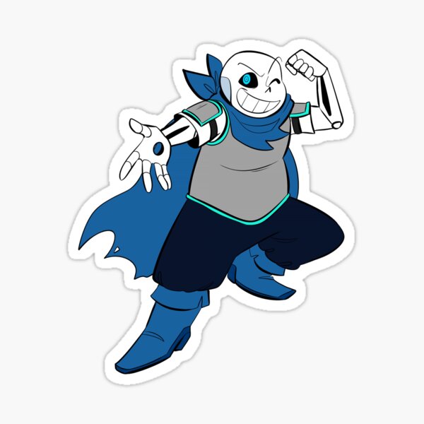 Underswap Sans Stickers | Redbubble