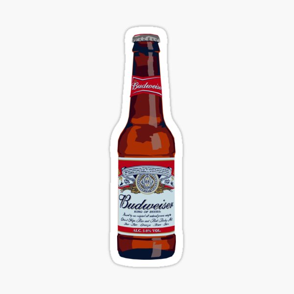 Budweiser Stickers | Redbubble