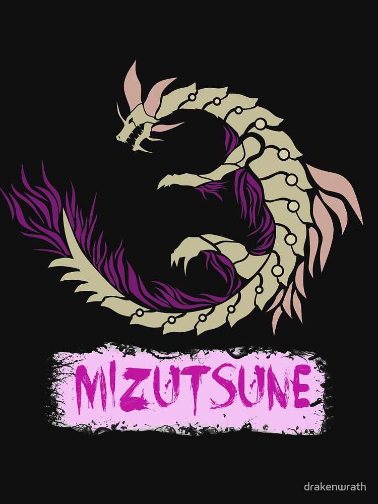 "The Circular Bubble Fox Wyvern" T-shirt by drakenwrath | Redbubble