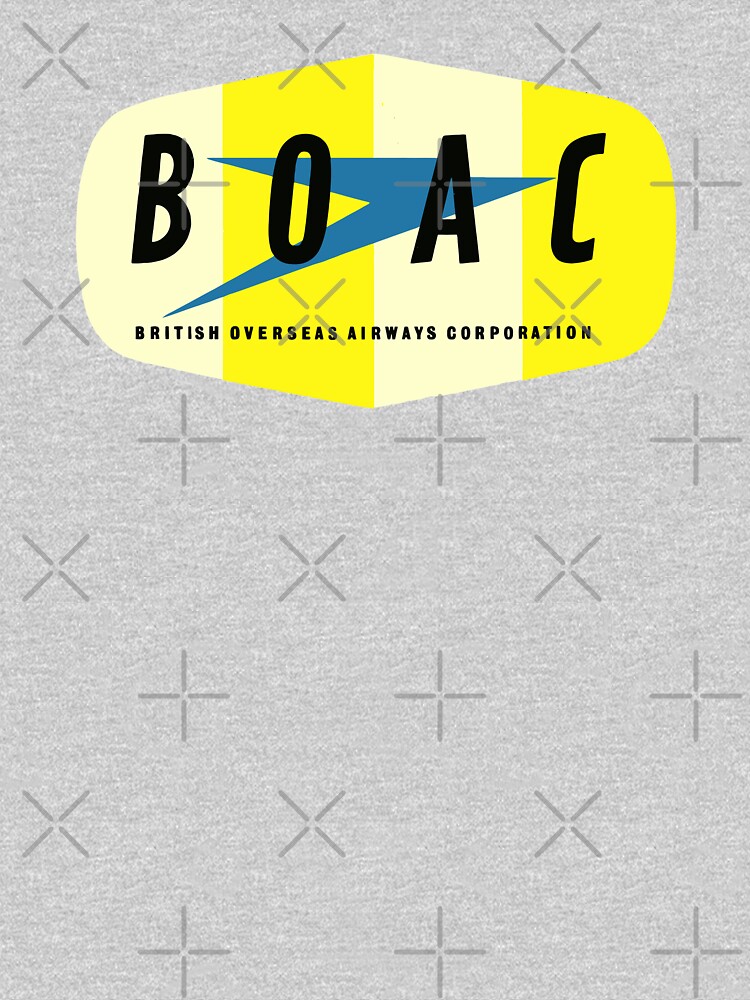 "BOAC Vintage Airline Logo" Classic T-Shirt for Sale by Speedbirddesign ...