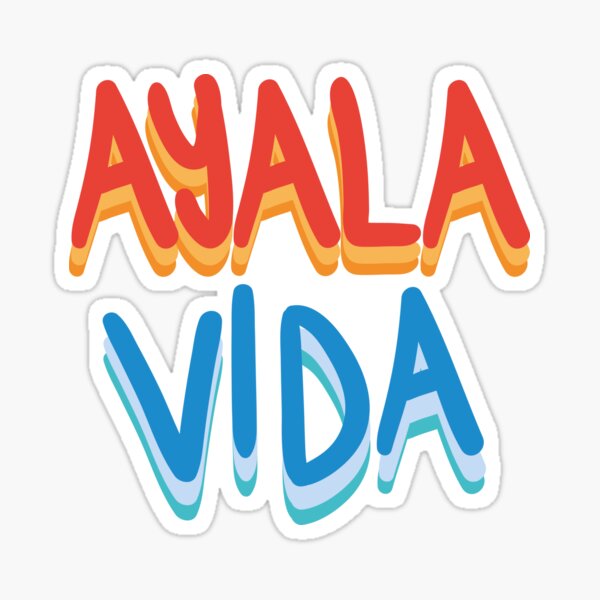 "Ayala Life" Sticker for Sale by dieresis | Redbubble