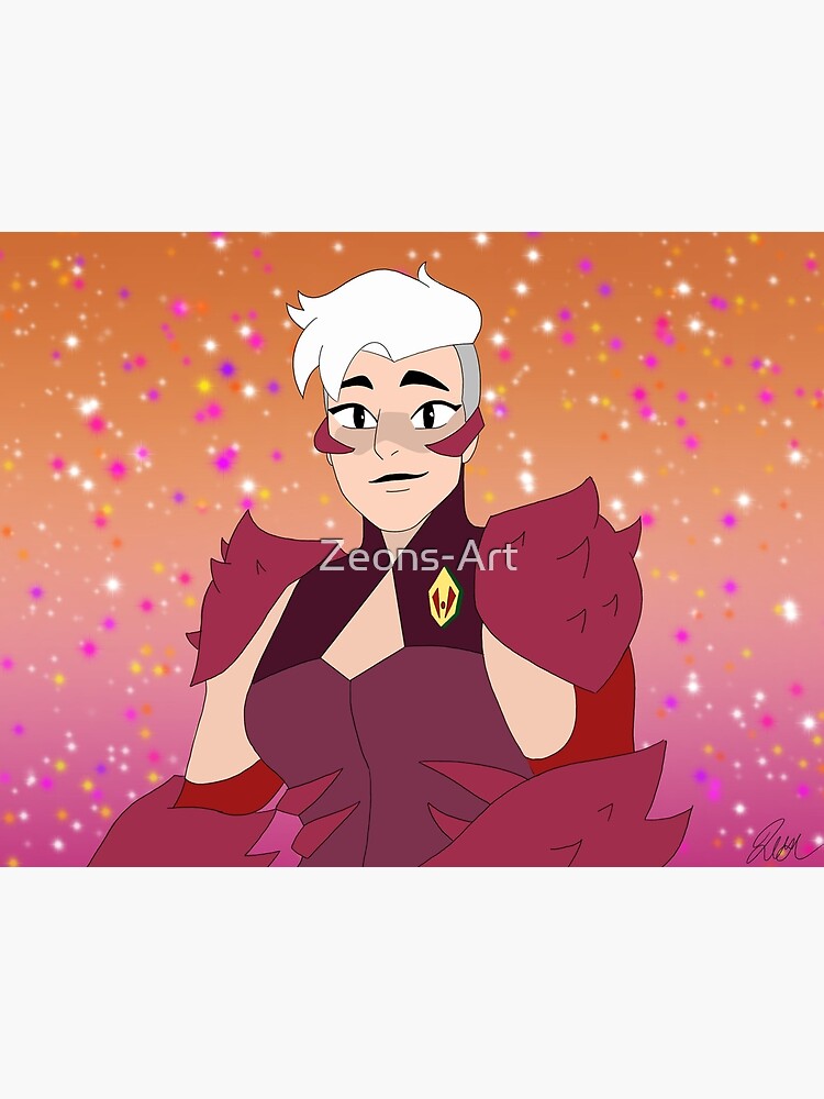 "She Ra Scorpia with Subtle Lesbian Flag" Poster by Zeons-Art | Redbubble