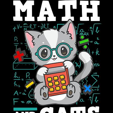 "Math Cat Kawaii" Kids T-Shirt for Sale by CreativeGiftShp | Redbubble