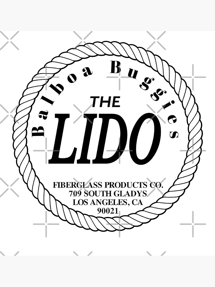 "Balboa Buggies Lido Decal" Sticker for Sale by SimonAllen | Redbubble