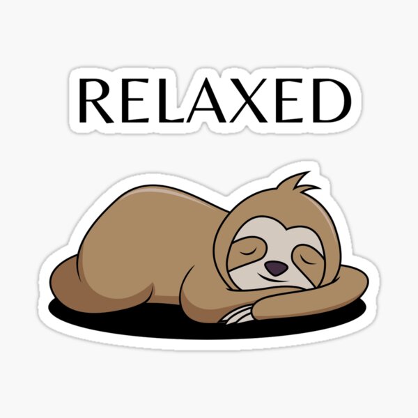 "Sleepytime-vaxxed waxed relaxed" Sticker for Sale by Designercenter ...