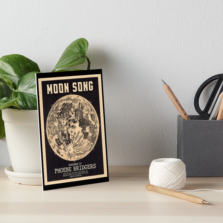 "Moon Song" Poster for Sale by delilahroger | Redbubble