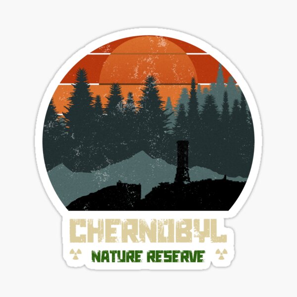 "Chernobyl Nature Reserve" Sticker for Sale by gordonhenderson | Redbubble
