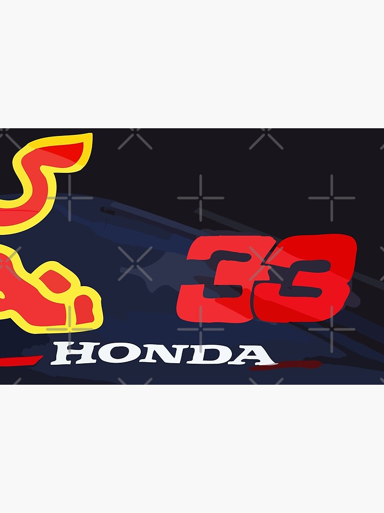 "Max Verstappen 33" Poster for Sale by Speedbirddesign | Redbubble
