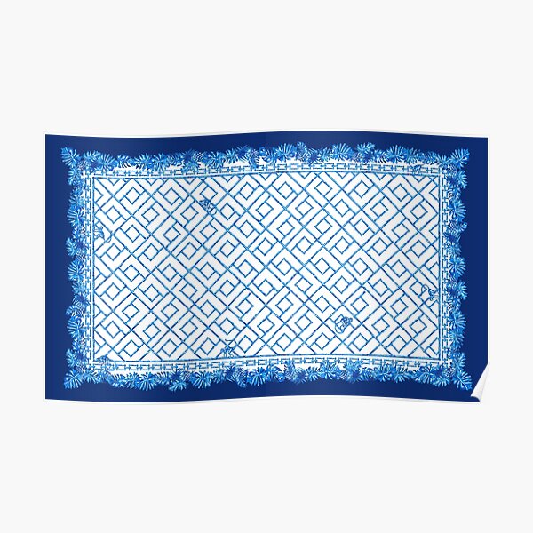 "Monkey bamboo maze" Poster for Sale by letsgow8th | Redbubble