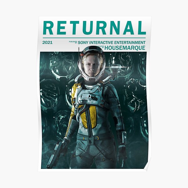 "Returnal (PS5, 2021)" Poster for Sale by Clarkrd2 | Redbubble