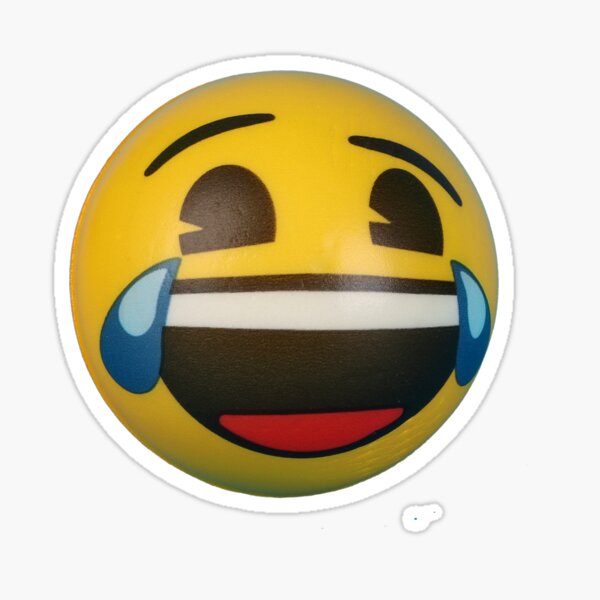 "laughing emoji" Sticker by willainshop | Redbubble