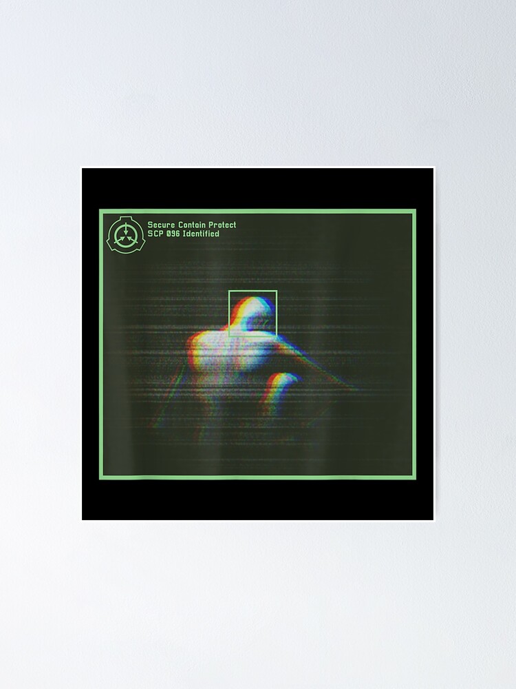 "SCP 096 Shy Guy Glitch Containment Breach" Poster by clamourprospect ...