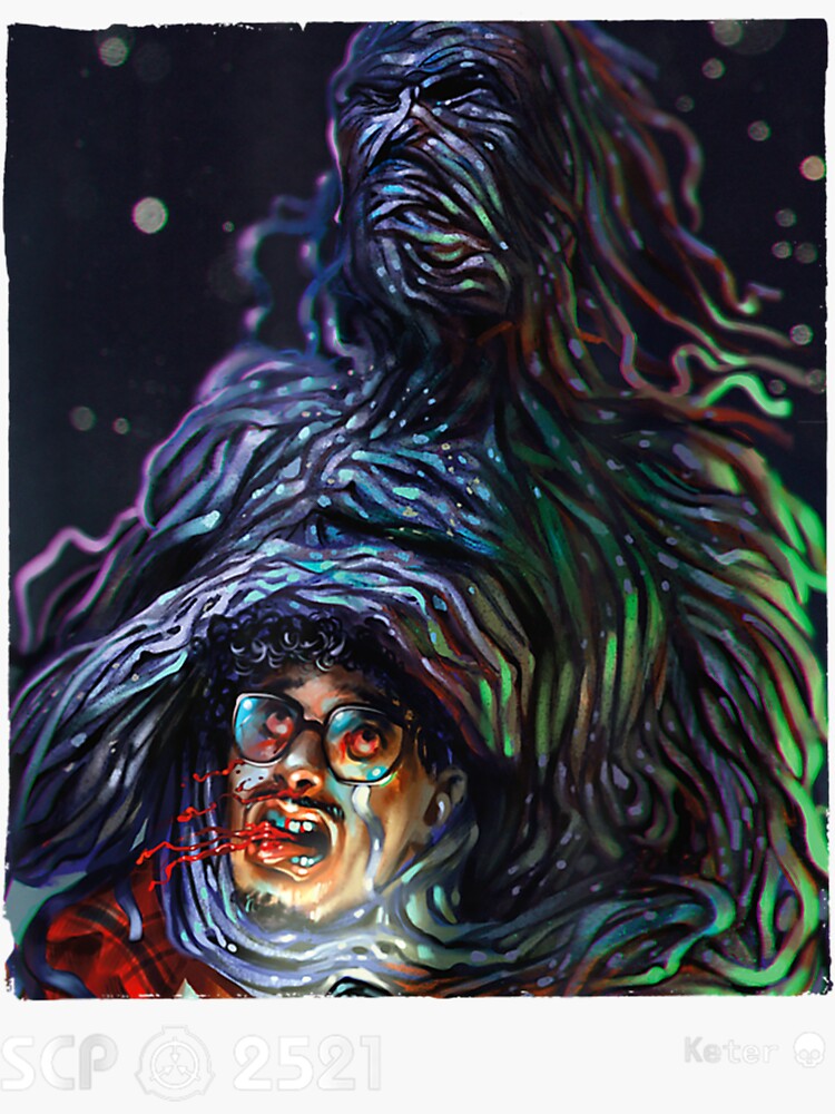 "SCP-2521" Sticker for Sale by clamourprospect | Redbubble