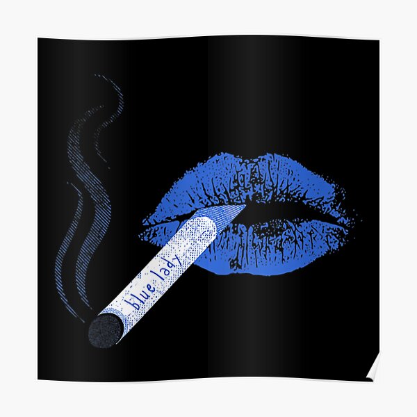 "SCP-013 Blue Lady Cigarettes SCP" Poster for Sale by clamourprospect ...
