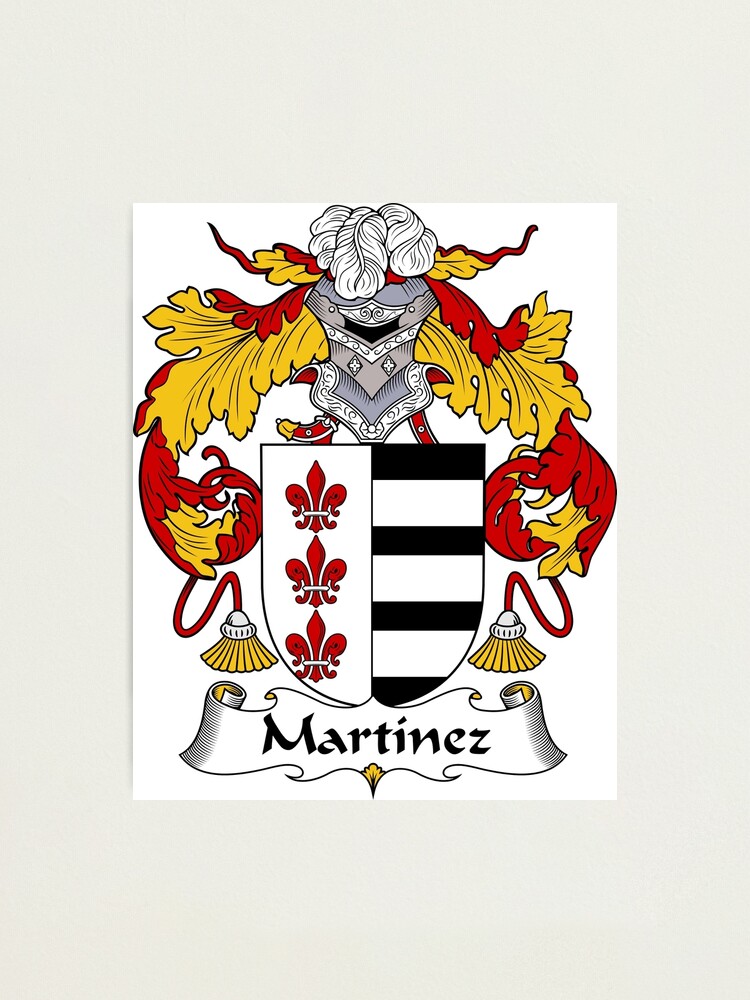 "Martinez Coat of Arms/Family Crest" Photographic Print by ...