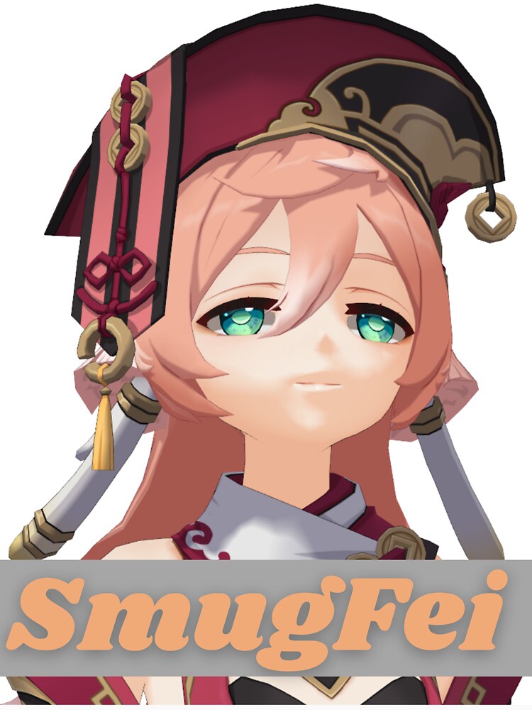 "Yanfei Smug face genshin impact" T-shirt by manari | Redbubble ...