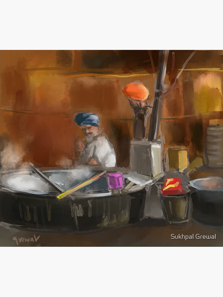 "Jaggery Maker Punjab " Sticker for Sale by Sukhpalgrewal | Redbubble