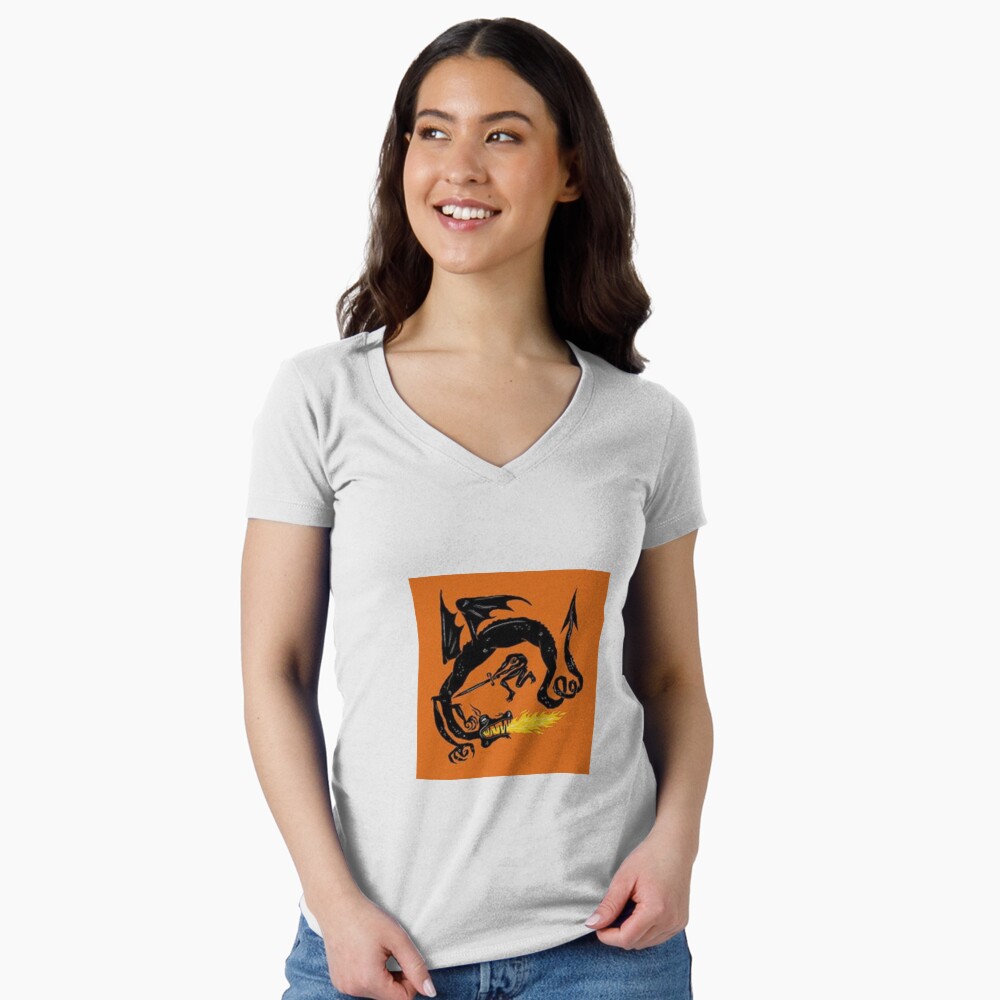 "Beowulf fighting the dragon" Sticker for Sale by dimmesdale | Redbubble