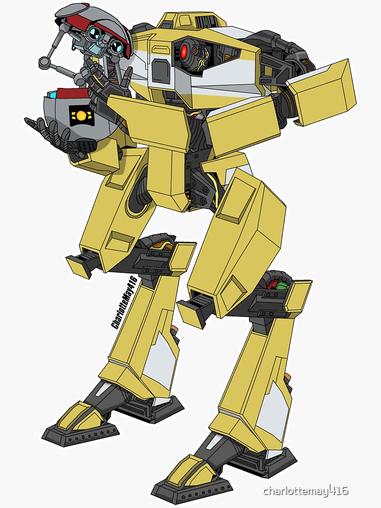 "Gortys x Loader Bot" Sticker for Sale by 416Lottie | Redbubble