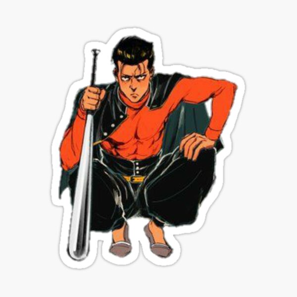"METAL BAT" Sticker by HH-ANIMATION | Redbubble