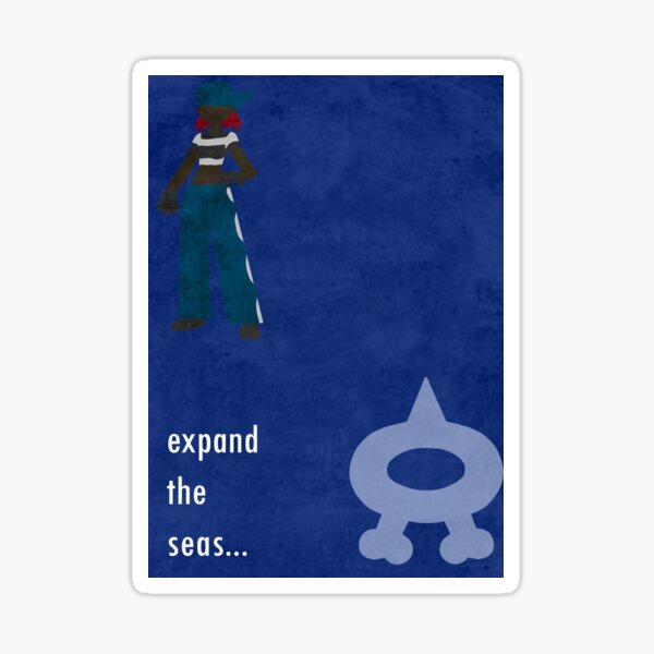 "Pokemon Team Aqua" Sticker for Sale by joeredbubble | Redbubble