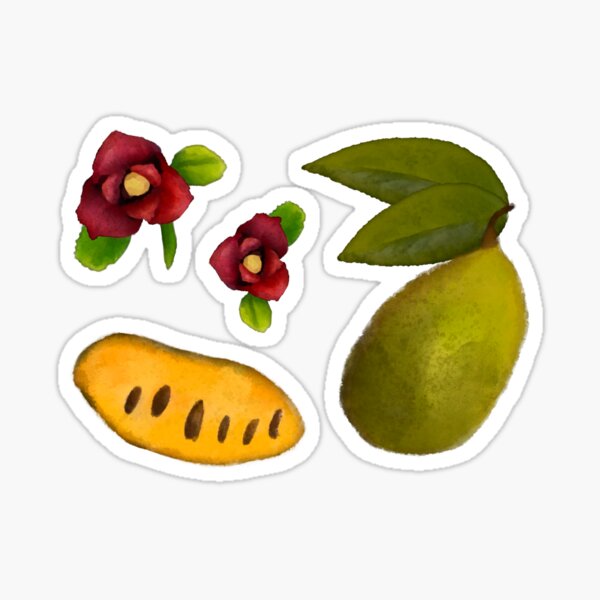 "Paw Paw Sticker Pack" Sticker by SkateboardCat | Redbubble