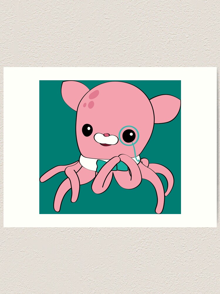 "octonauts professor inkling" Art Print for Sale by Leezy-Loops | Redbubble