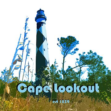 "Cape Lookout" Sticker for Sale by laurun98 | Redbubble
