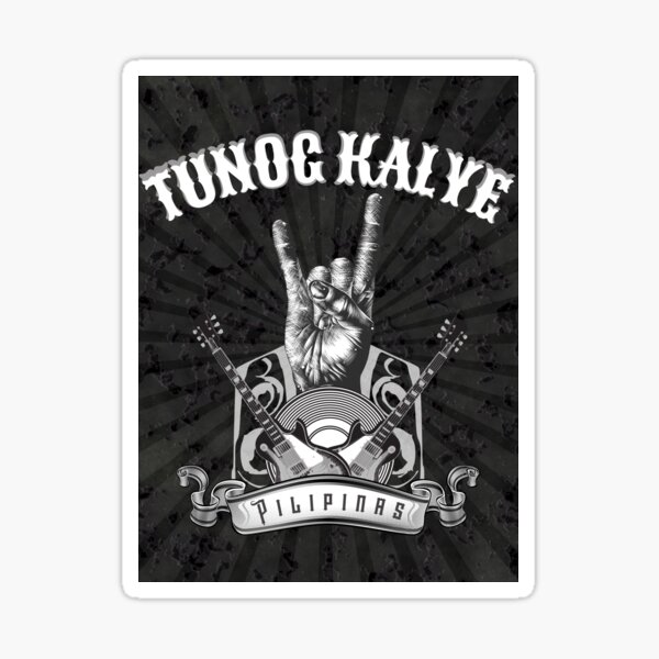 "Tunog Kalye Philippine Music" Sticker for Sale by MyPrintCharming ...
