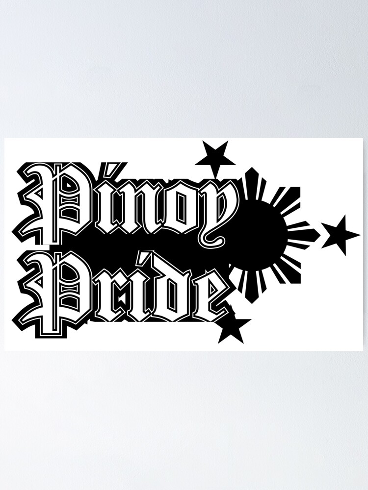 "Pinoy pride - awesome filipino design" Poster for Sale by mjdragonfly ...