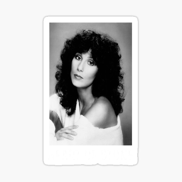 "Retro Heart Of Stone Cher's Love Gifts Everyone" Sticker for Sale by ...