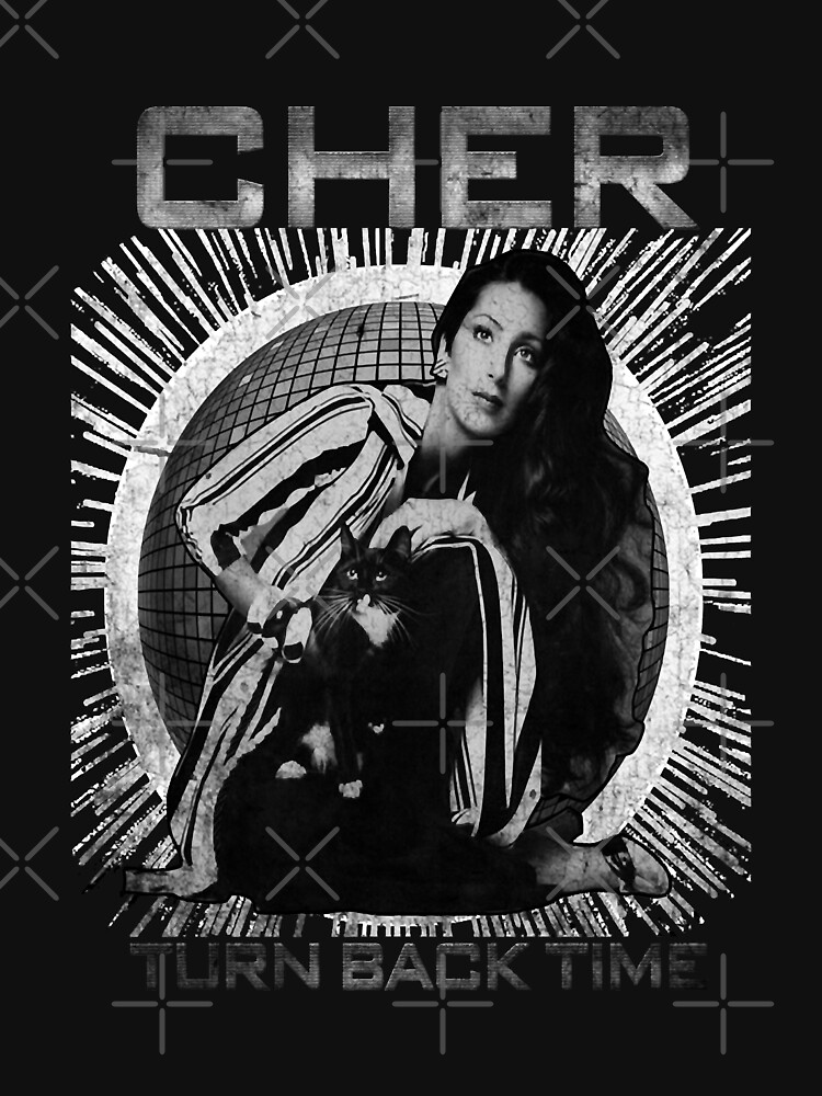 "Retro Turn Back Time Cher's Gifts Everyone" T-shirt for Sale by ...