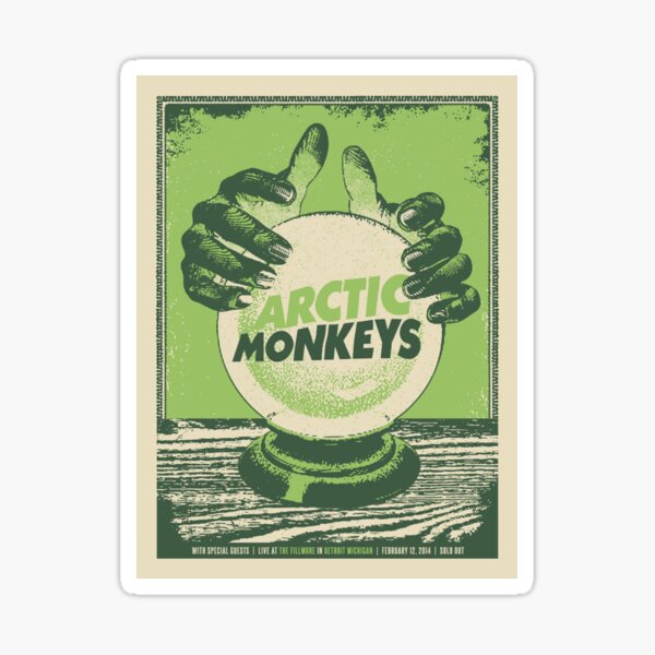 "arctic monkey fan art" Sticker for Sale by sophmdesigns | Redbubble