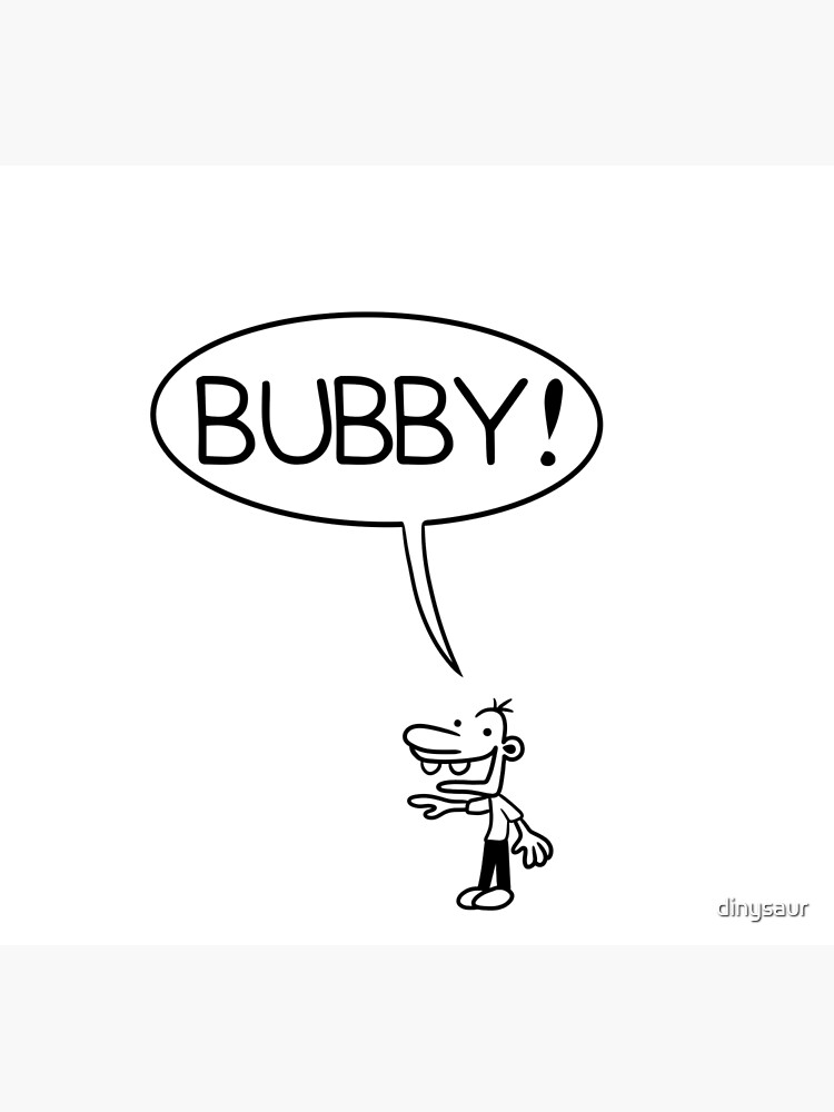 "Manny BUBBY Meme" Poster by dinysaur | Redbubble