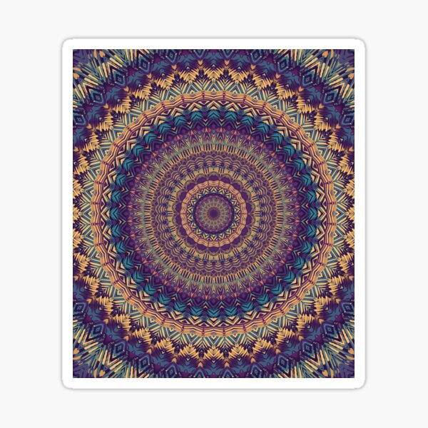 "Mandala 118" Sticker for Sale by PatternsofLife | Redbubble