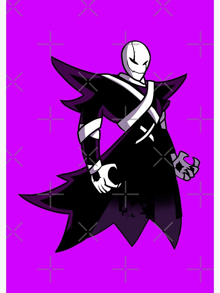 "X-Gaster Fnf version Underverse character" Spiral Notebook by AbrekArt ...