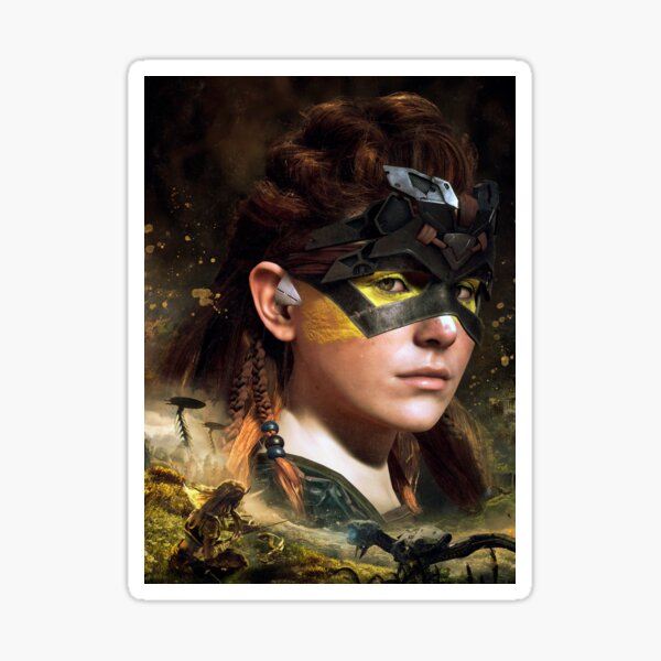 "Aloy Horizon" Sticker for Sale by Alessandra0490 | Redbubble