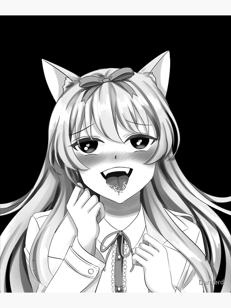 "Anime Waifu Manga Fanart Japanimation Cosplay" Poster by DerNerd ...