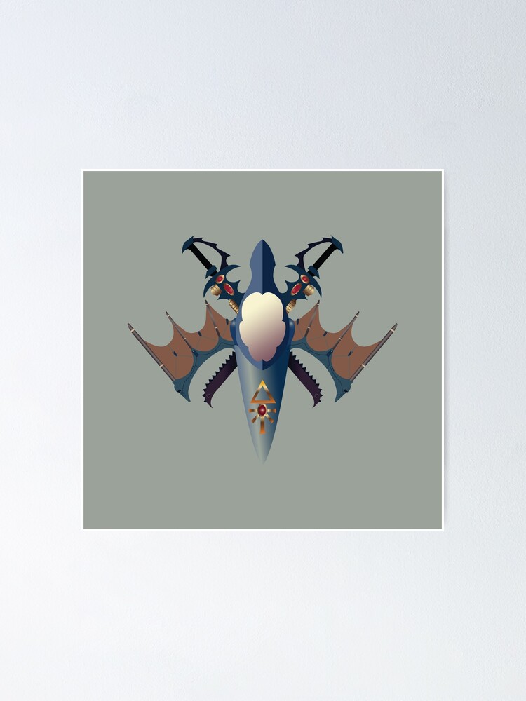"Craftworld Eldar Sigil / Crest" Poster by theWebway | Redbubble