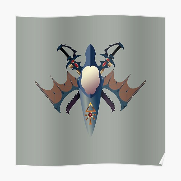 "Craftworld Eldar Sigil / Crest" Poster by theWebway | Redbubble
