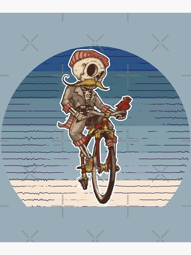 "Zombie Bicycle-Aesthetic Apocalypse Survival Essentials-9" Poster for ...