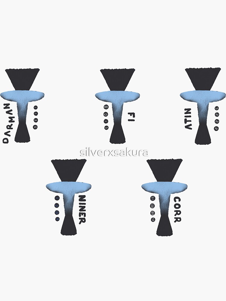 "Omega squad" Sticker for Sale by silverxsakura | Redbubble