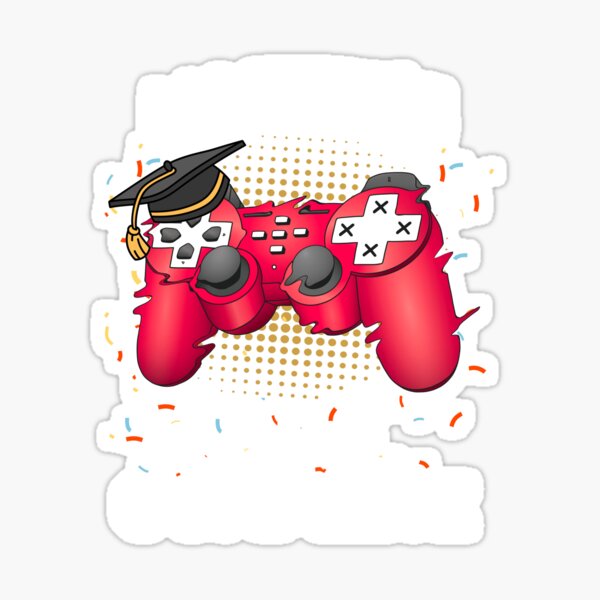 "Master's Level Complete Gamer Class Of 2021 Graduation" Sticker for ...